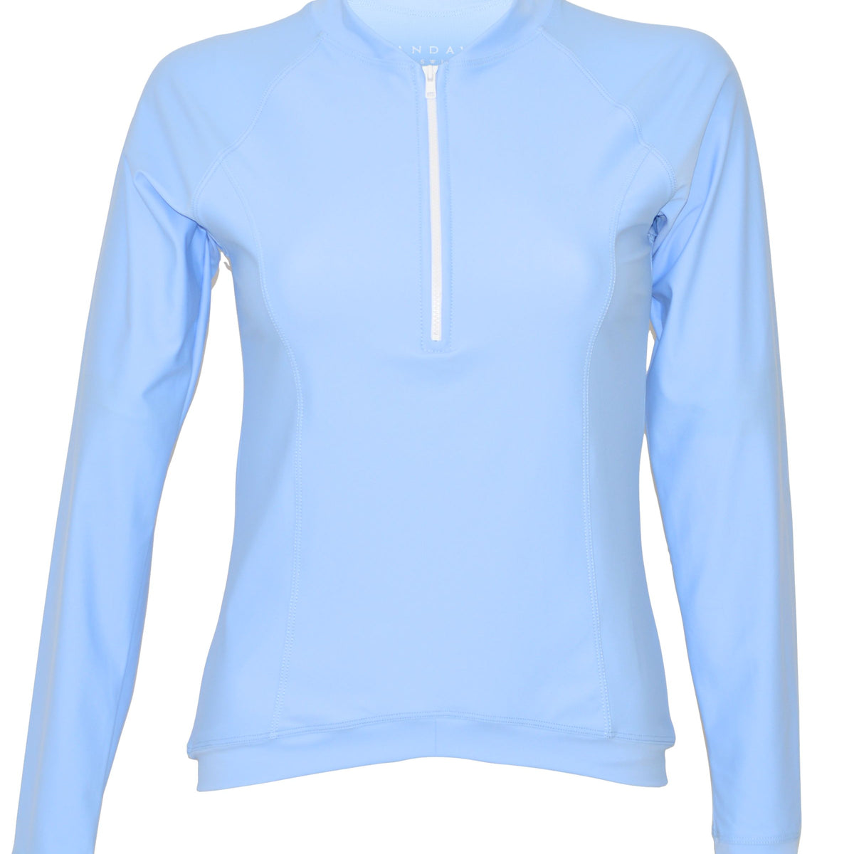 UPF50+ Long Sleeve Front Zip Rash Guard | Andavi Swim