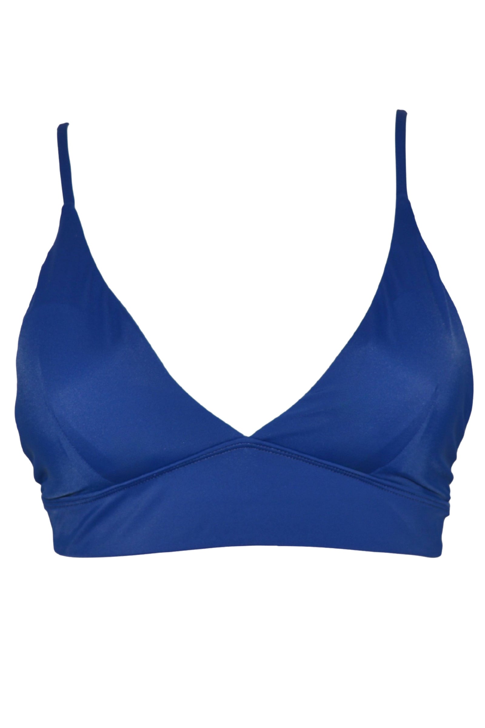 Nari Wide Band Triangle Bikini Top | Andavi Swim