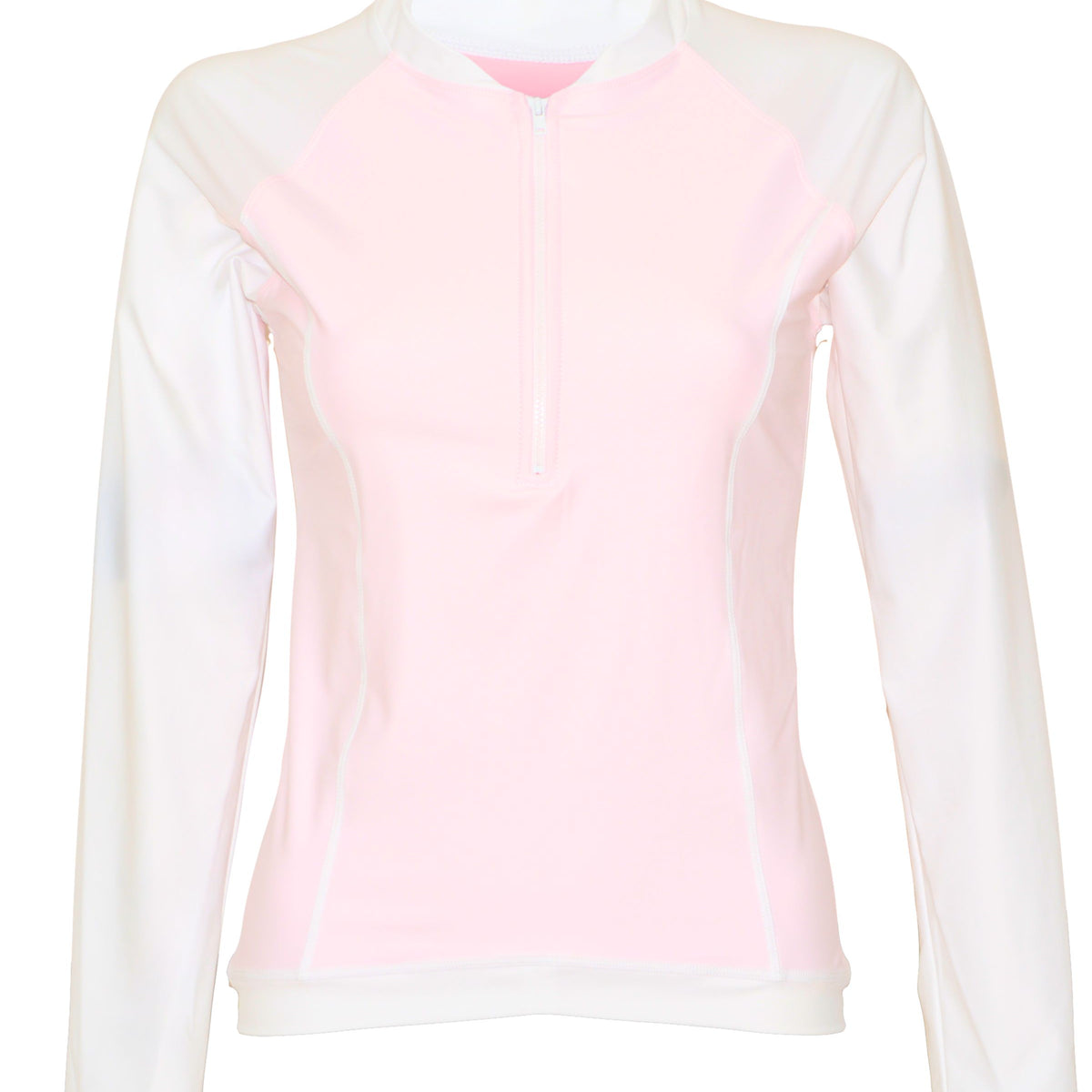 UPF50+ Long Sleeve Front Zip Rash Guard | Andavi Swim